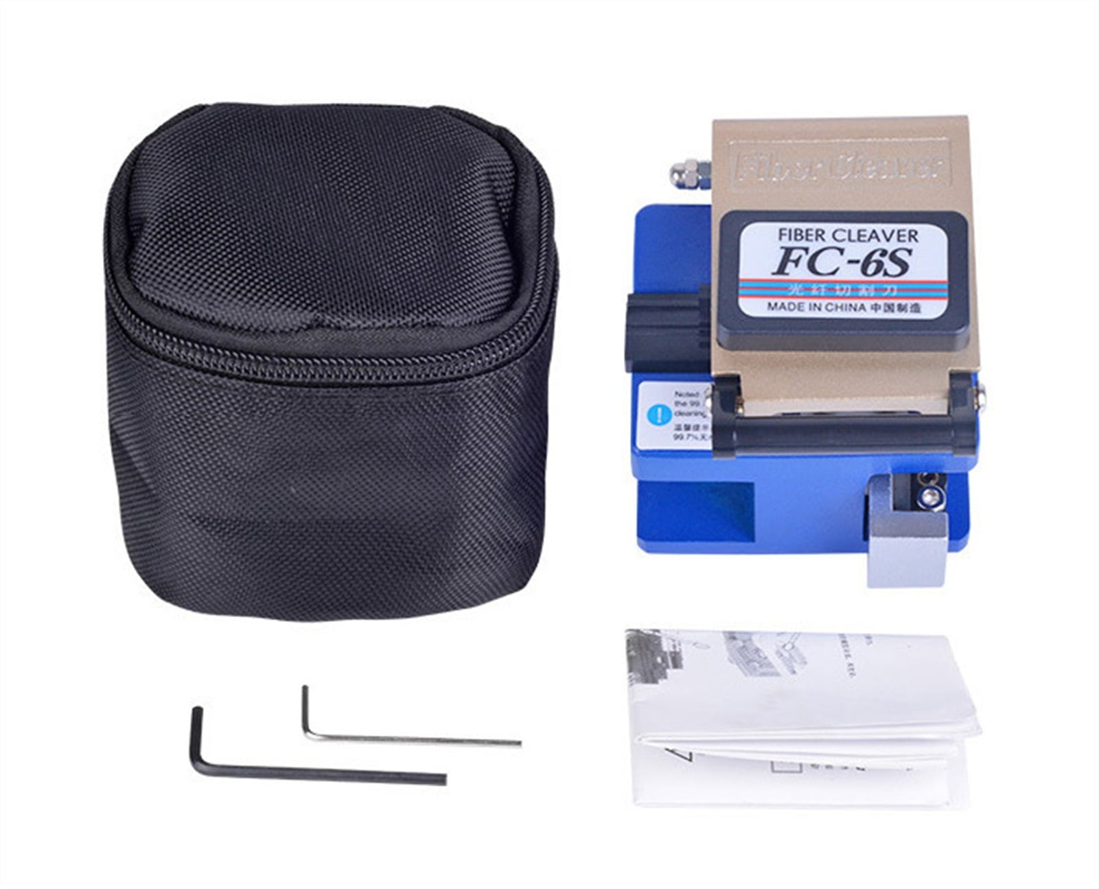 FC-6S Easy Splicer Fiber Optic Fusion Splicer Cleaver Automatic Focus ...