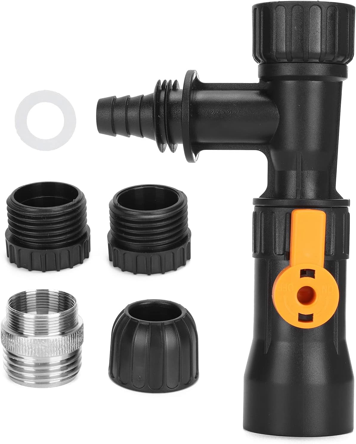 FC-Aquarium Water Changer, Water Changer Kit with 2 Faucet Adapters ...