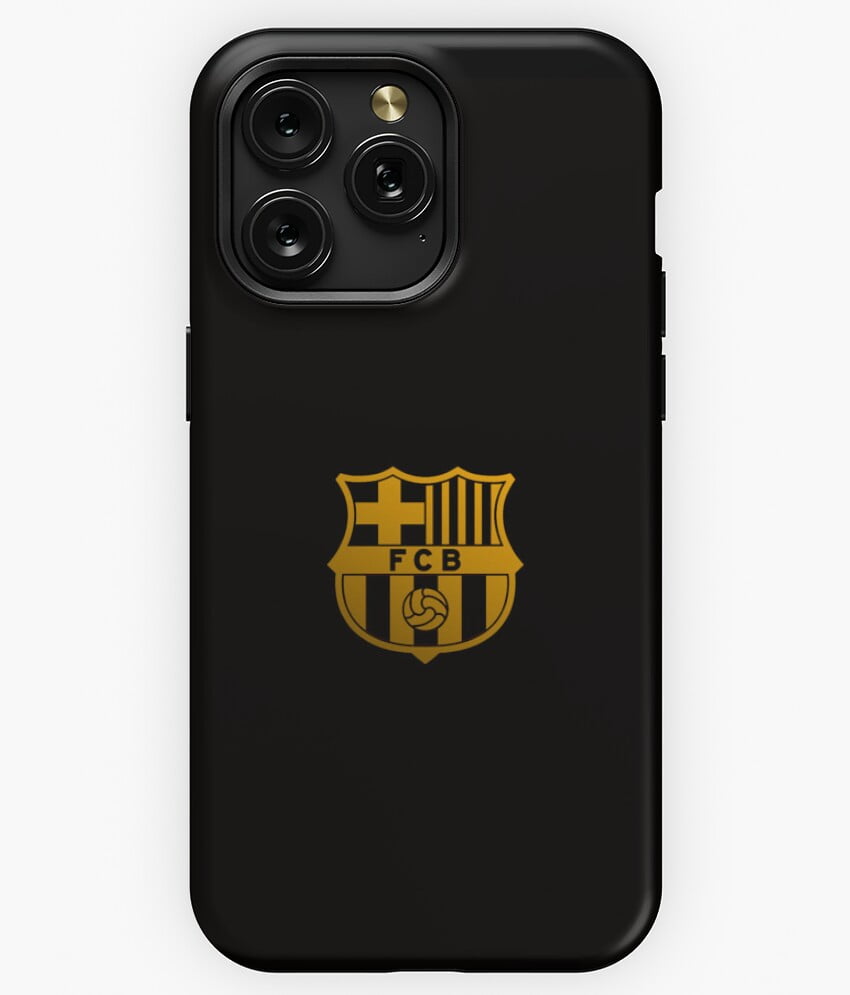 FC Barcelona Gold Logo Football Club Crest Design A1338 Phone Case for ...