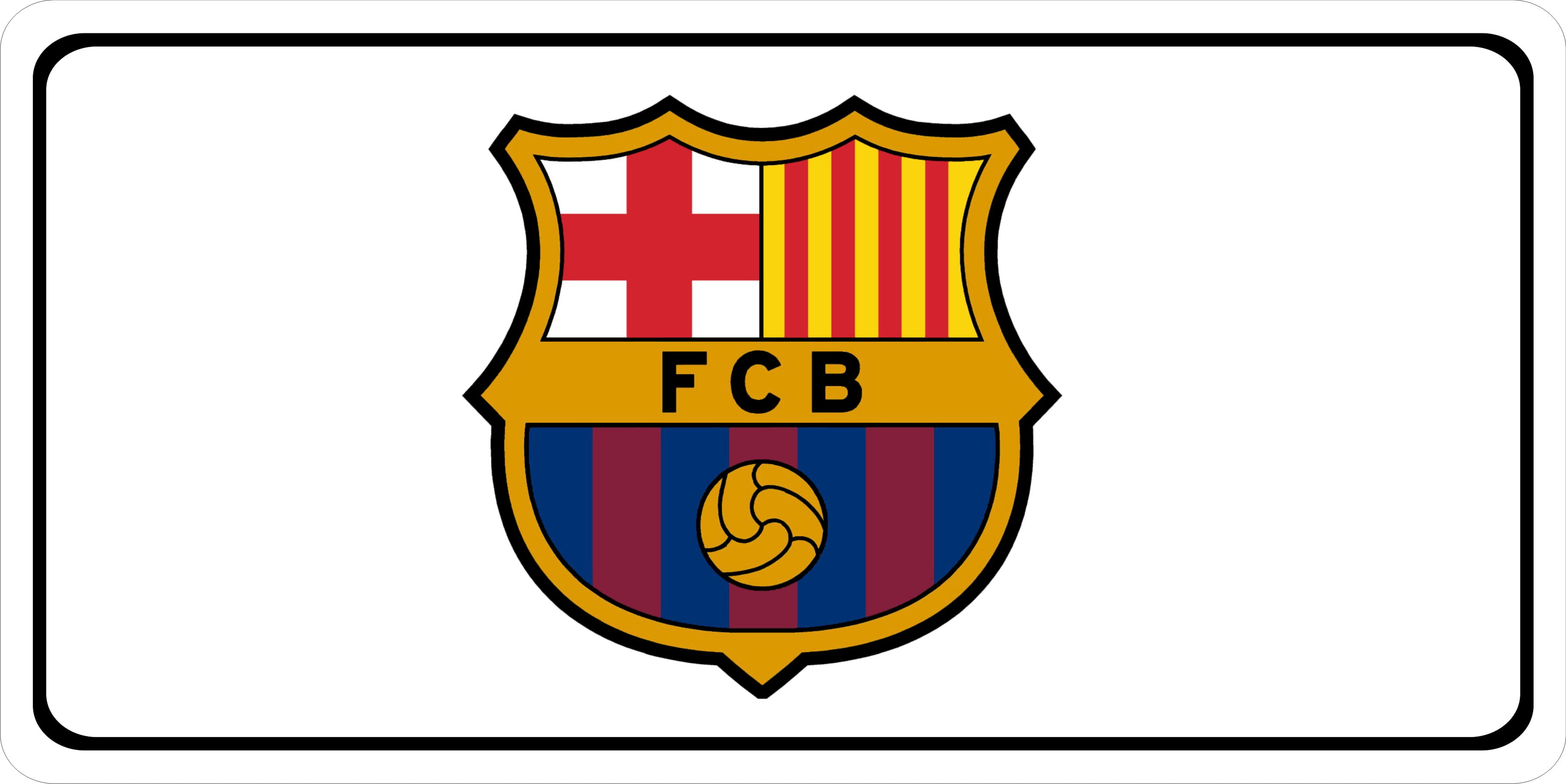FC Barcelona Photo License Plate - Walmart.com