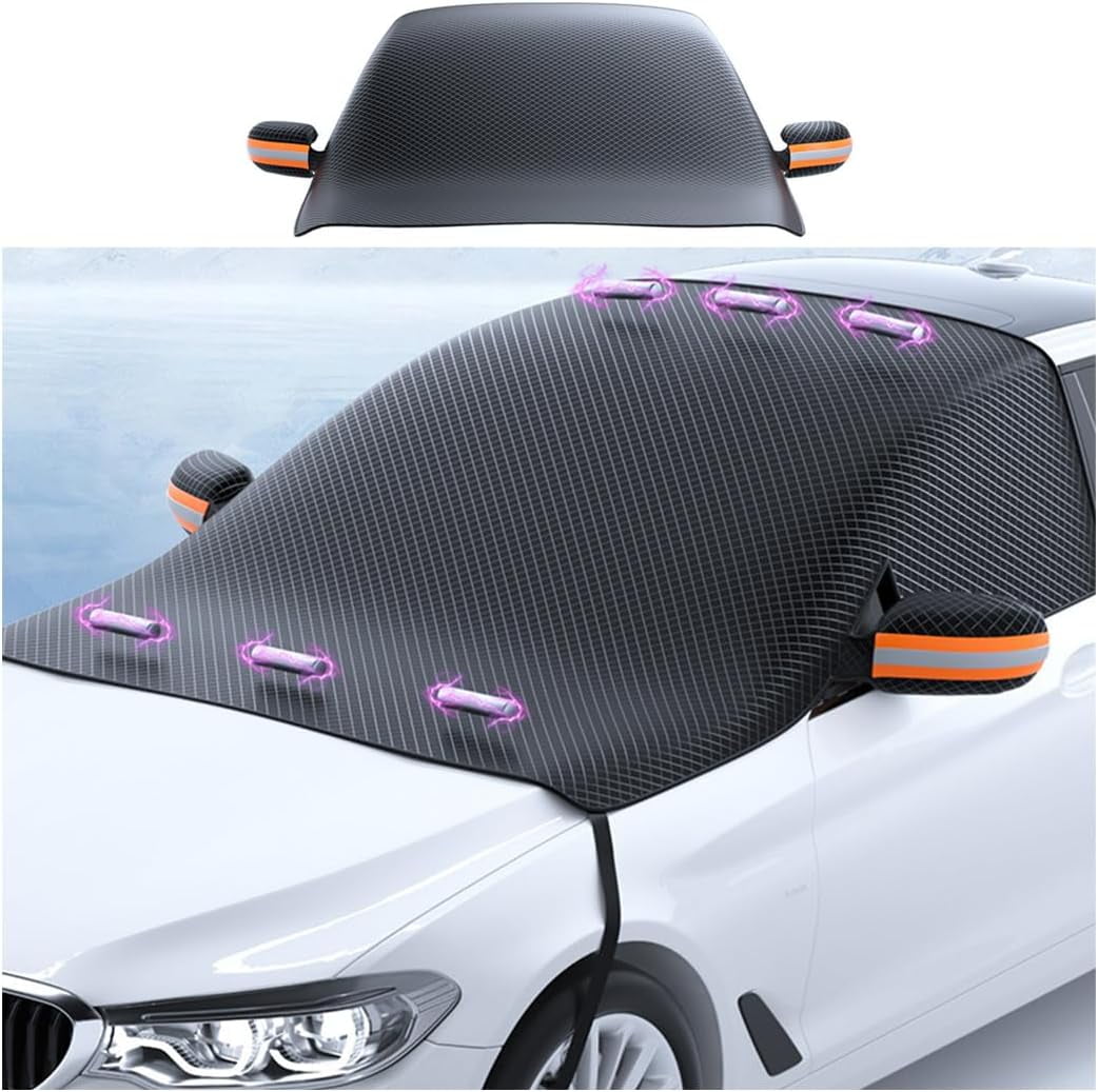 FC-Car Windshield Cover for Ice and Snow, Automotive Windshield Snow ...