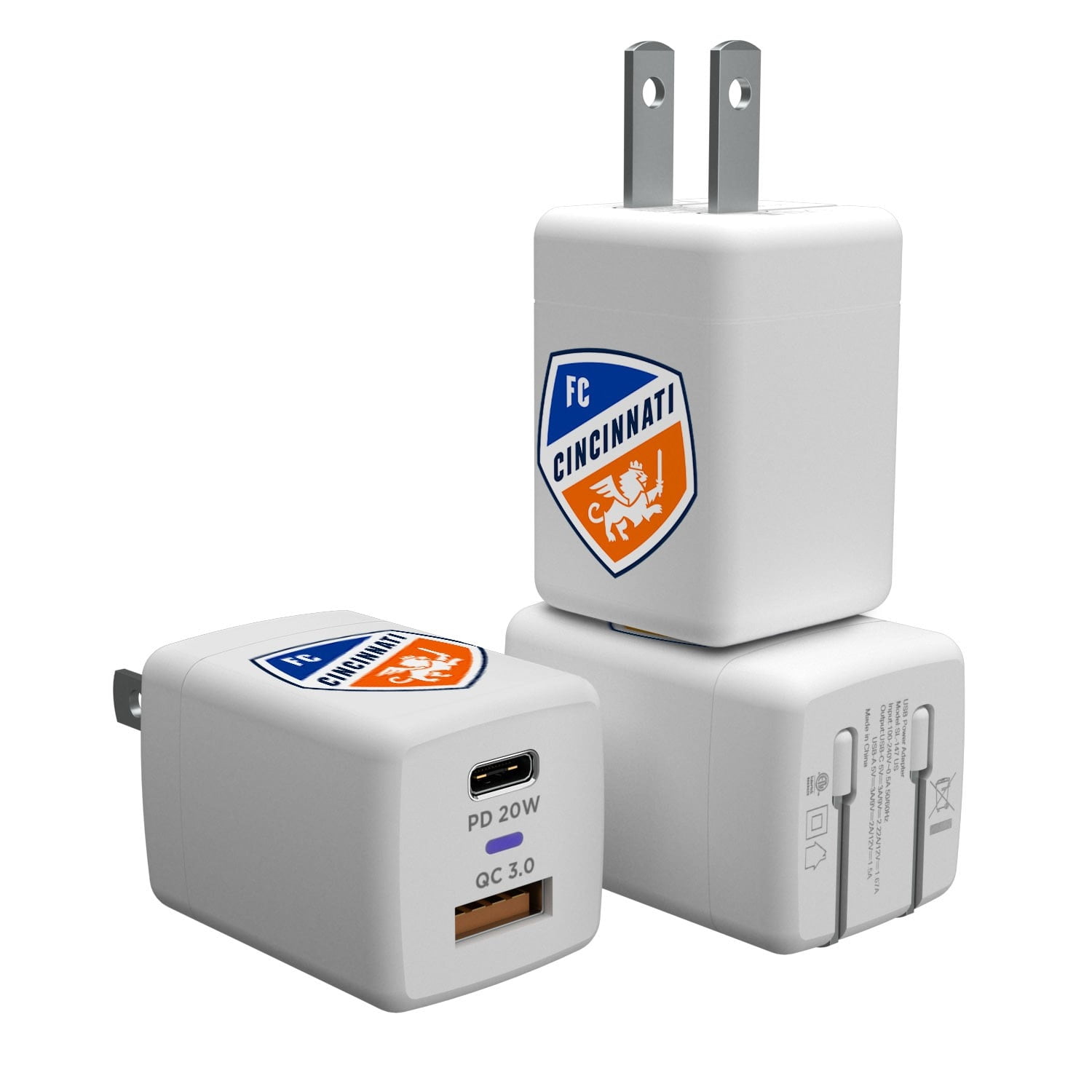 FC Cincinnati Team Logo Insignia USB Charger - Walmart.com