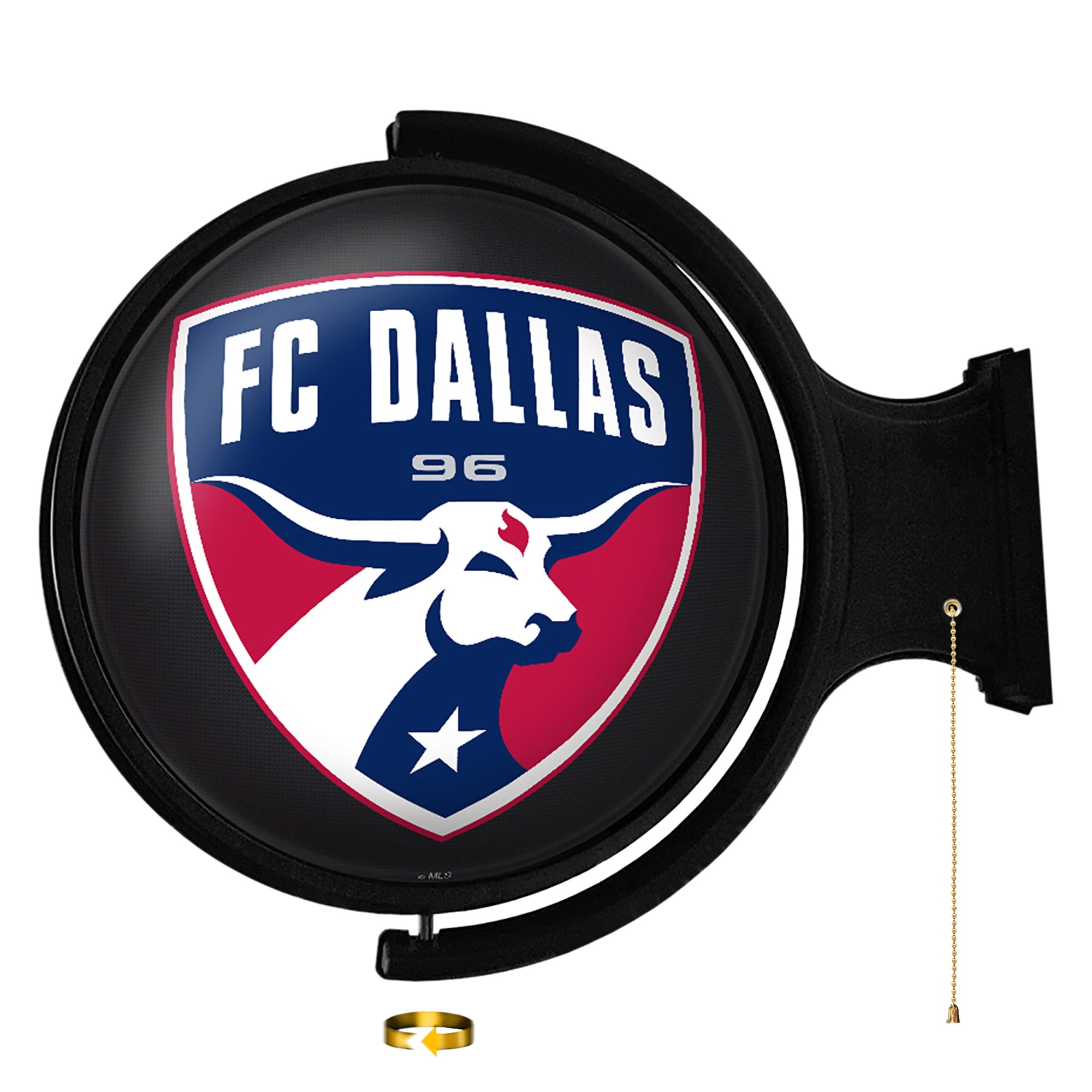 FC Dallas 21'' x 23'' Rotating Lighted Wall Sign - Walmart.com
