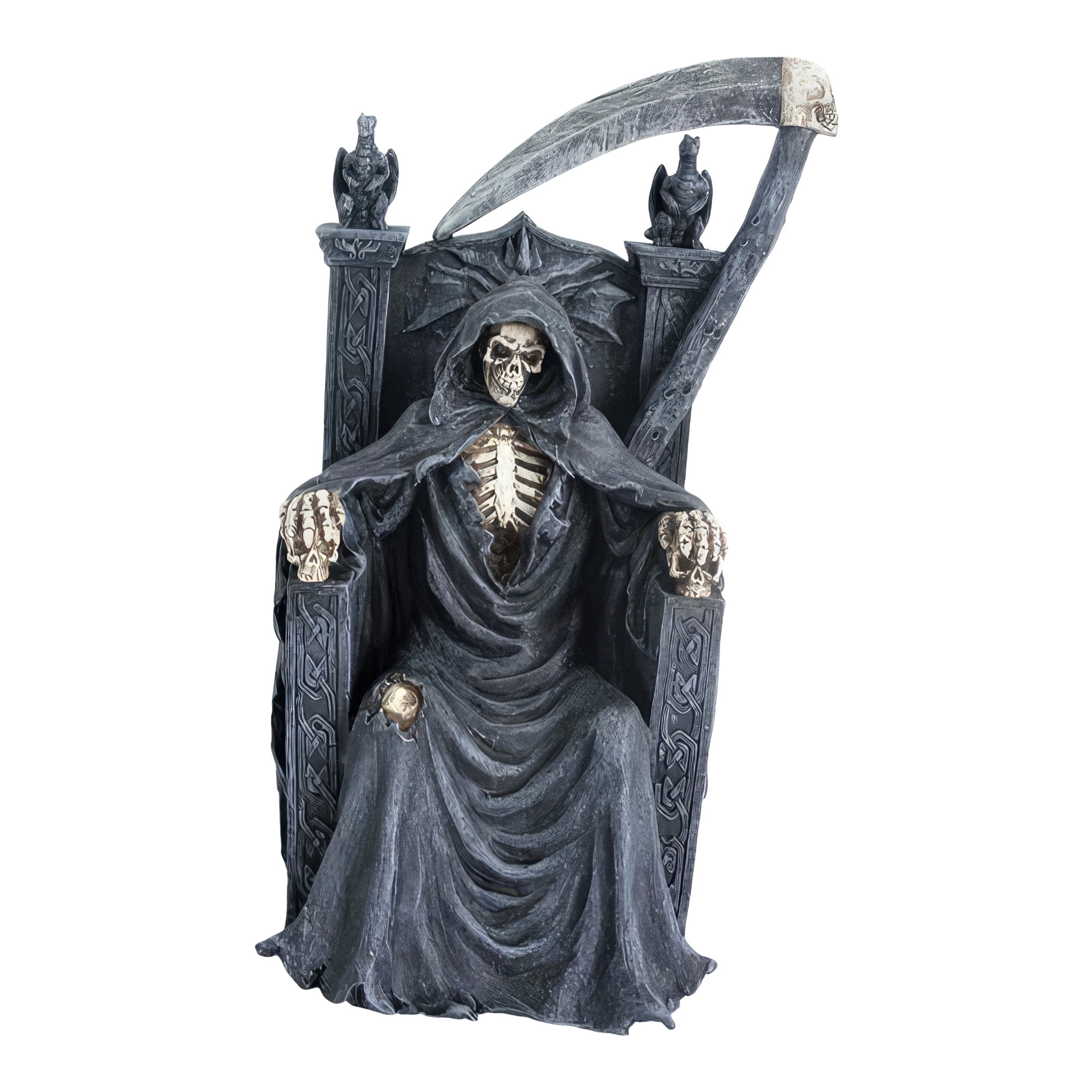 FC Design 11.25"H Grim Reaper in Arm Chair Figurine Statue Sculpture ...