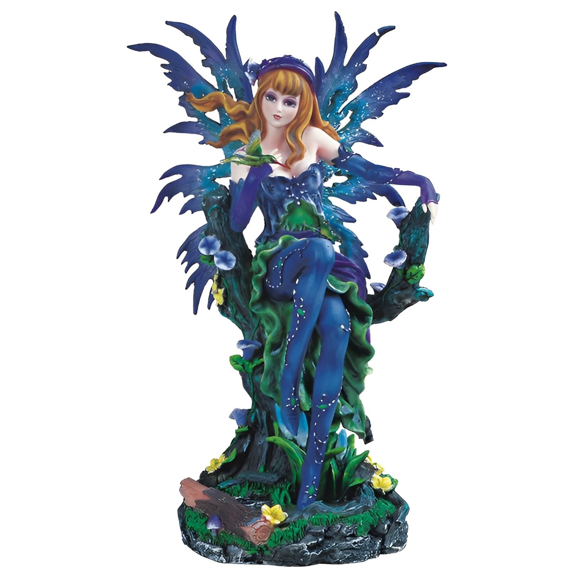 FC Design 12"H Blue Spring Fairy Figurine Statue Sculpture Ornament ...