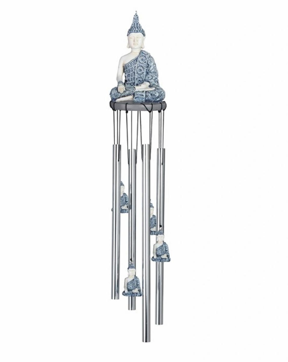 FC Design 23" Long Buddha Round Top Wind Chime Garden Patio Decoration ...