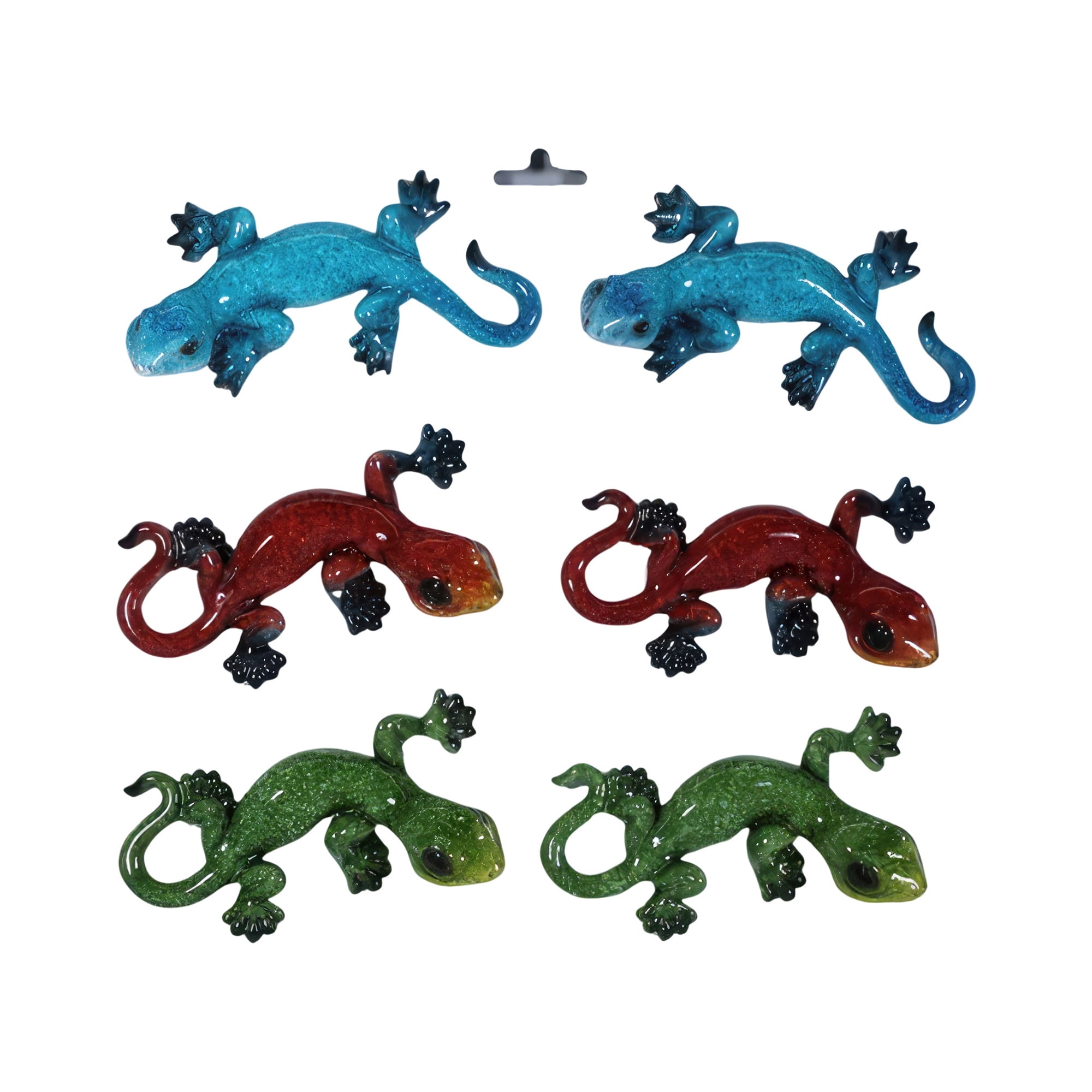 FC Design 4"W 6-PC Lizard Magnets Set Statue Sculpture Ornament ...