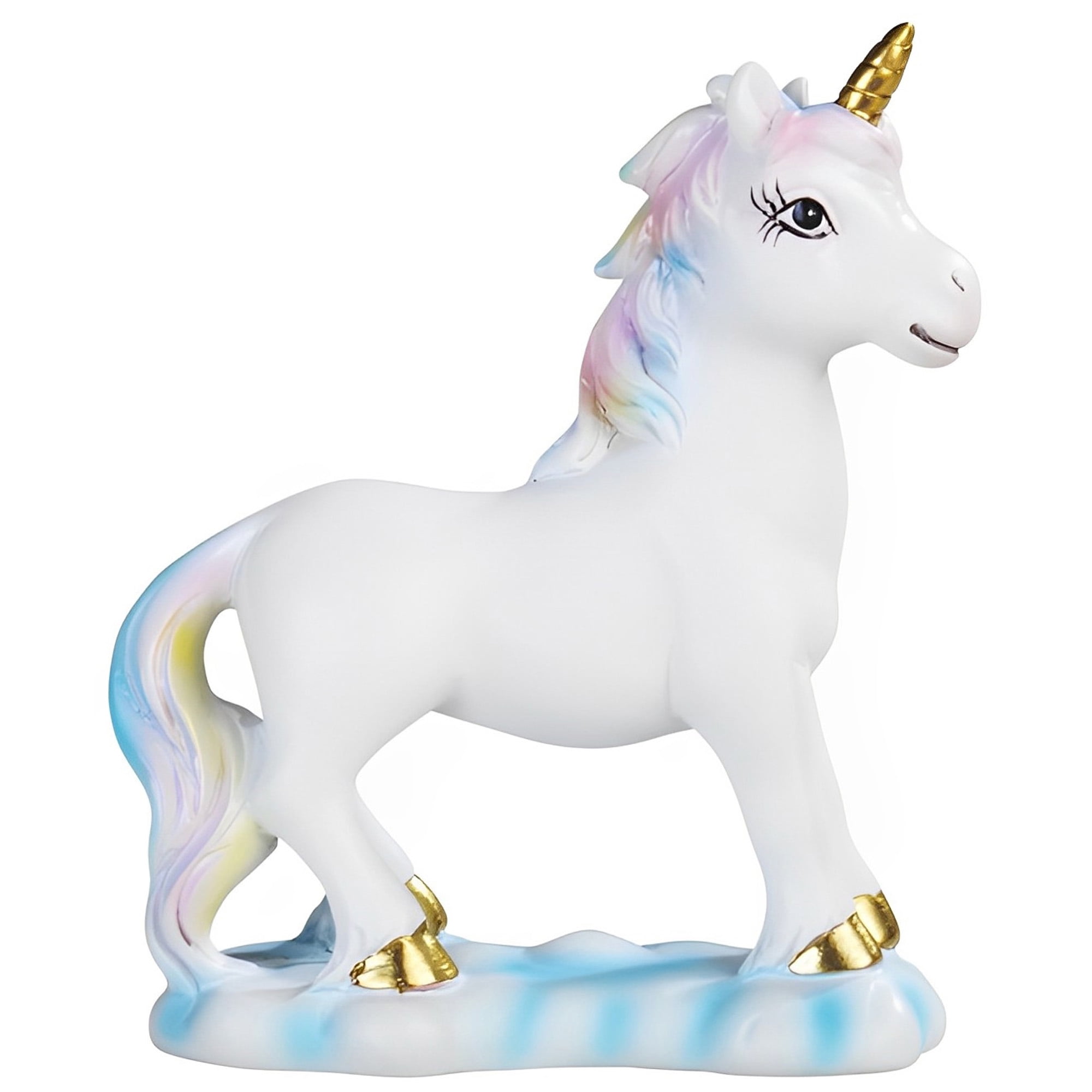 FC Design 6.75"H Lucite Unicorn with Rainbow Mane Figurine Statue ...