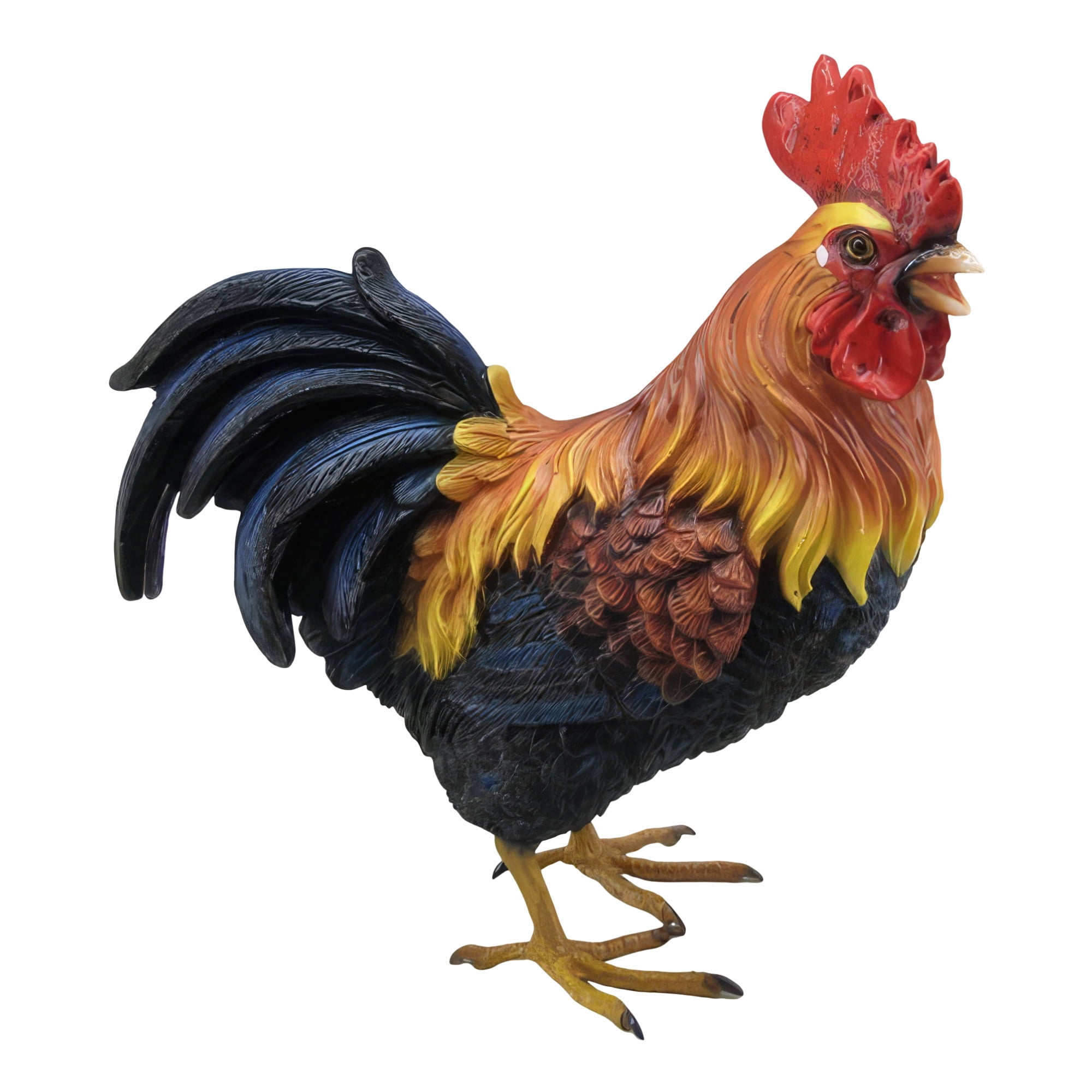 FC Design 7.5"H Brown Rooster Figurine Statue Sculpture Ornament ...