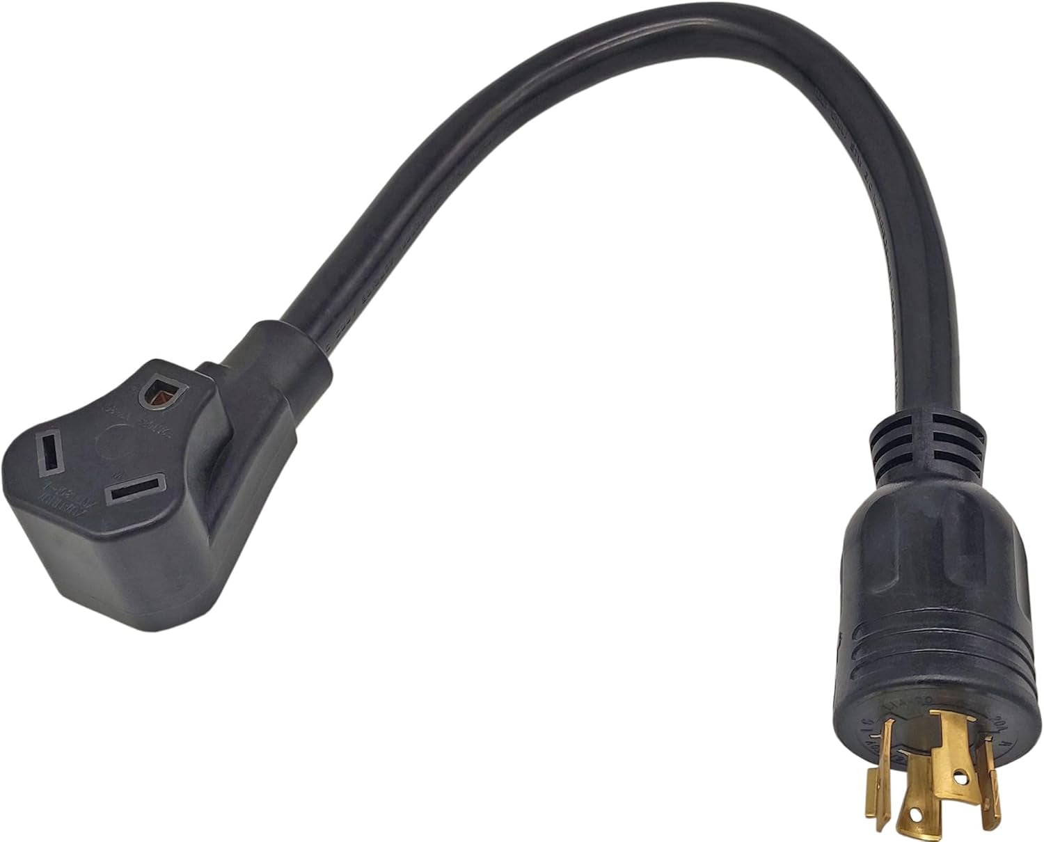 FC-L42TT Male L14-20P to TT-30R 20A Generator to RV Adapter, Black, 18 ...