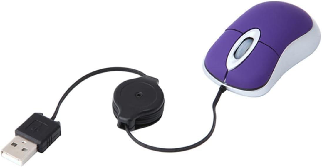 FC-Laptop Mouse Wired Mouse Mini USB Mouse USB c Mouse Wired Mouse for ...