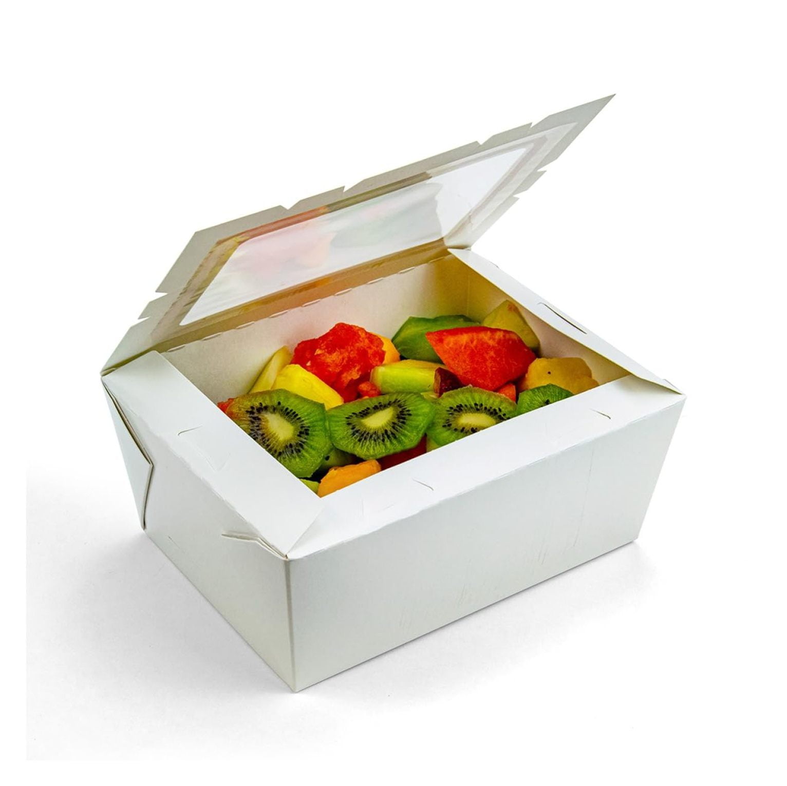 FC Meyer MeyerWindow #4 White Boxes With Window, Disposable Paperboard ...