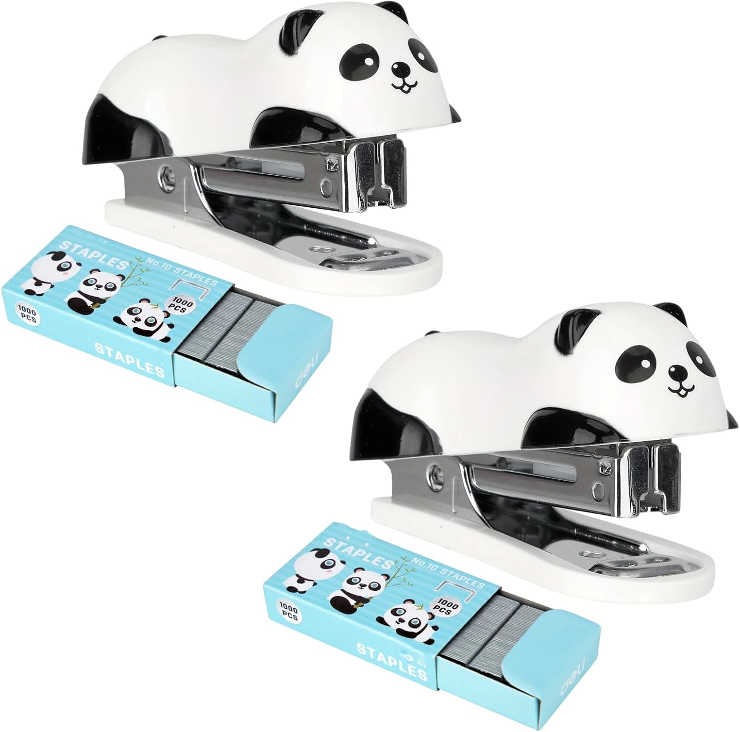 Aesthetic Stapler 1/3Pcs Cartoon Animal Mini Stapler Cute Portable ...