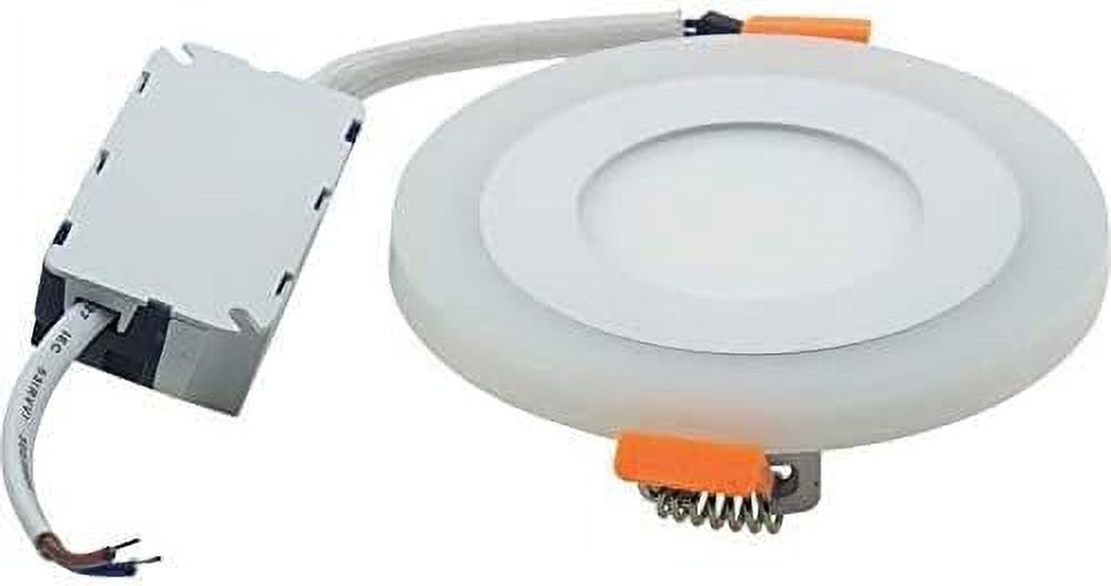 FC-RGB LED Panel Recessed Ceiling Light,9w 800 Lumens 5.7-inch Color ...