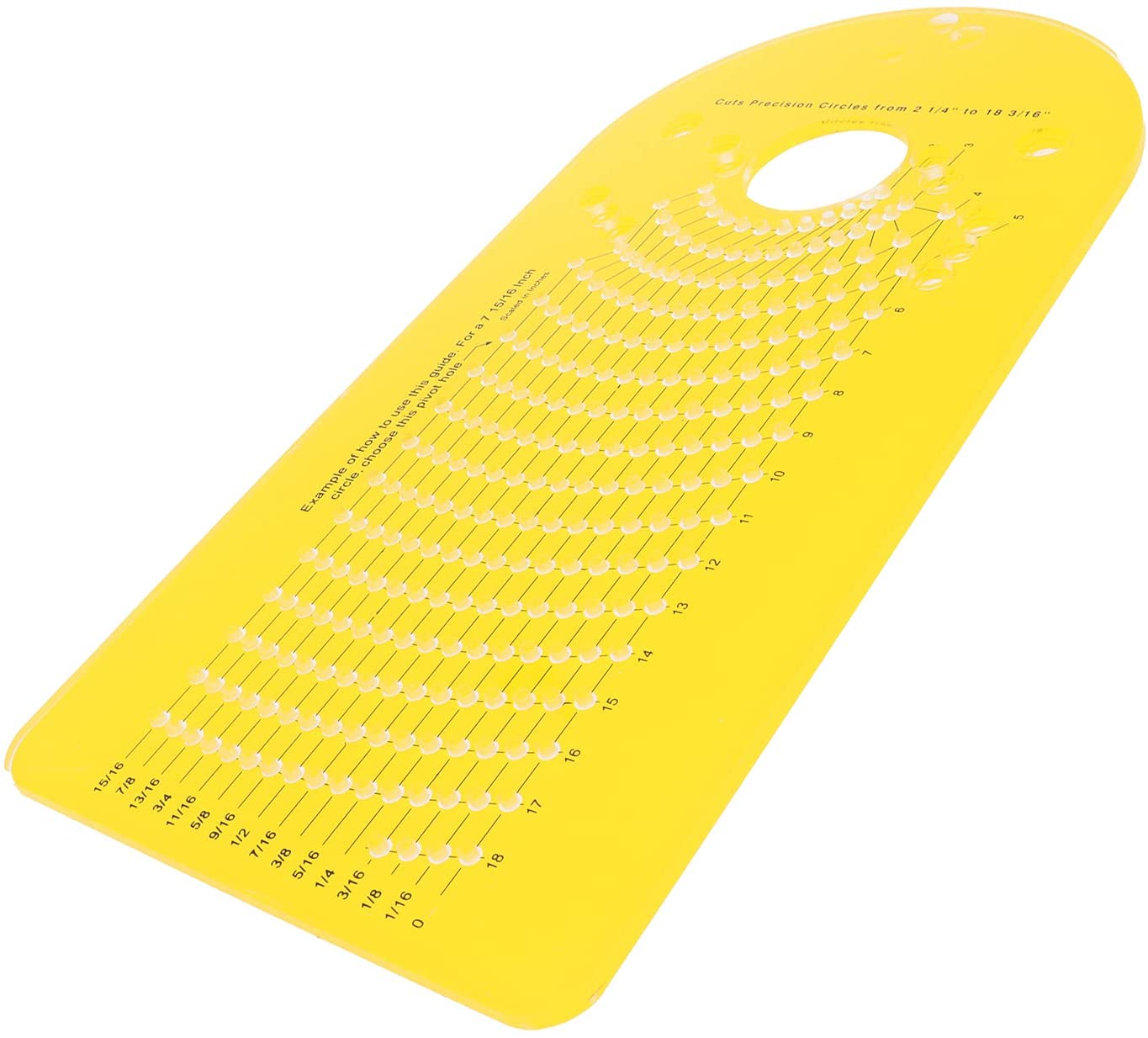 FC-Router Circle Cutting Jig, Wood Cutting Jig Precise‑drilled for Most ...