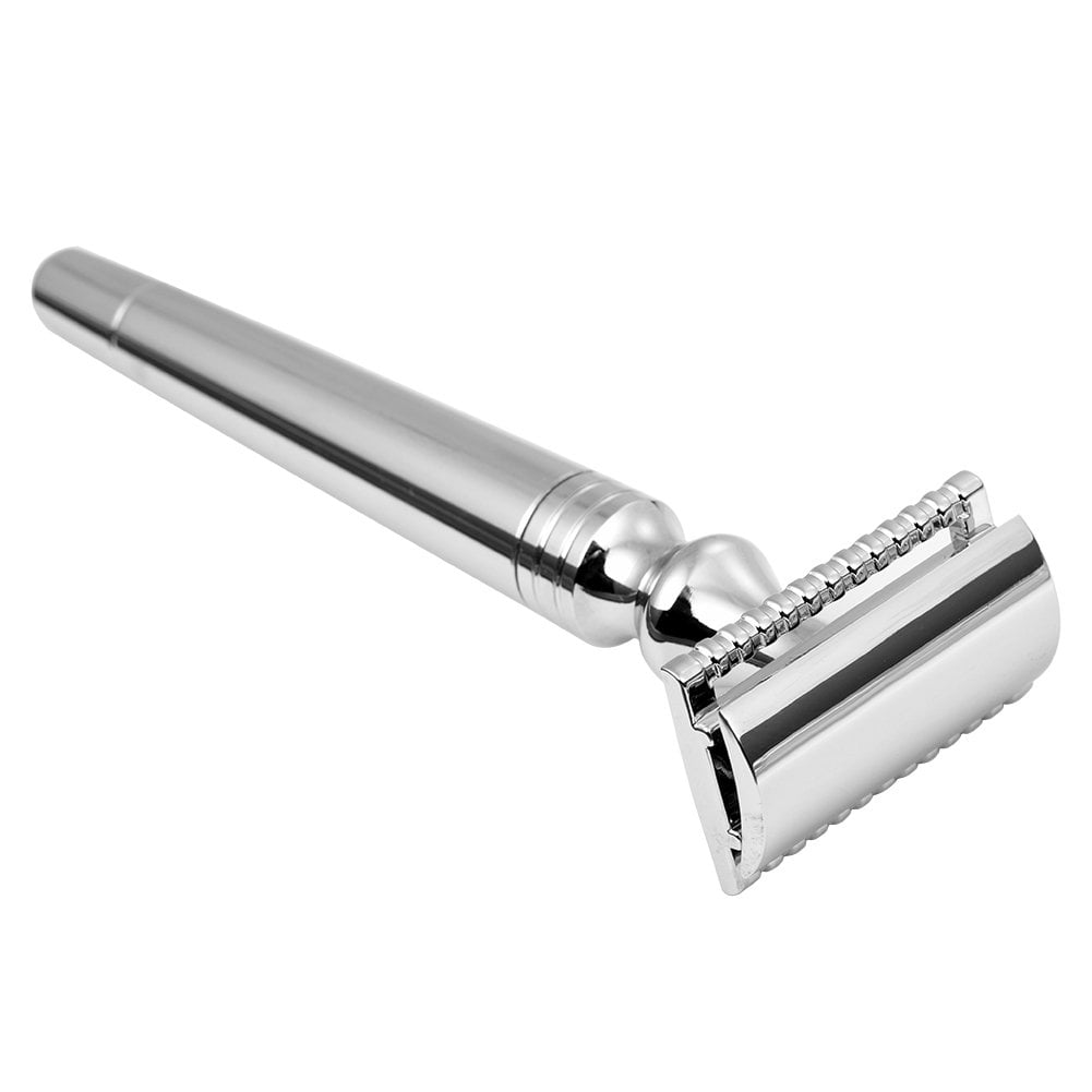FC-Simple Shaver Double Edge Trimmer Safety Shaving Beard Razor Set (01 ...