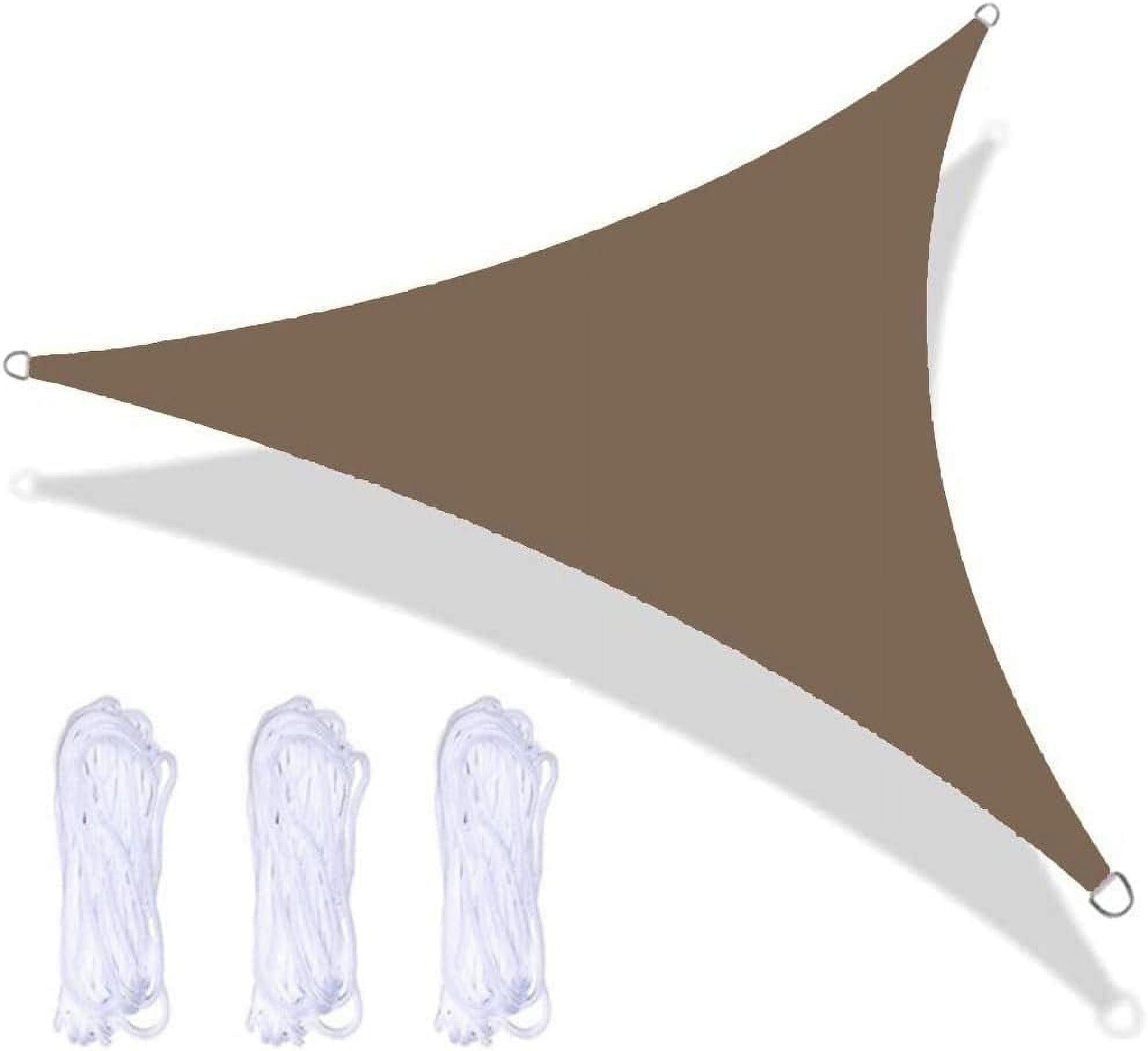 FC-Sun Shade Sails Canopy,Triangle Sun Shade Sail Canopy Waterproof ...