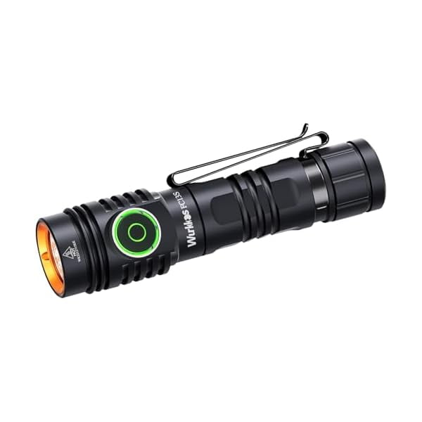 FC13S Led Flashlights Rechargeable, EDC Flashlight Max 2500Lumens, IP68 ...