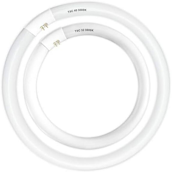 FC16T9/WW 40 Watt and FC12T9/WW 32W Set, 3000K Soft White, 16'' T9 40W ...