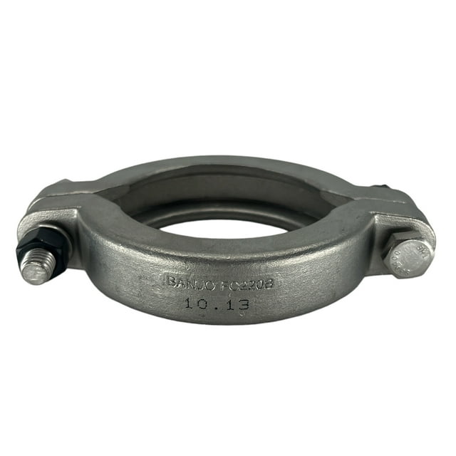 FC220B Banjo 2" Full Port Bolted Manifold Flange Clamp, Stainless Steel ...