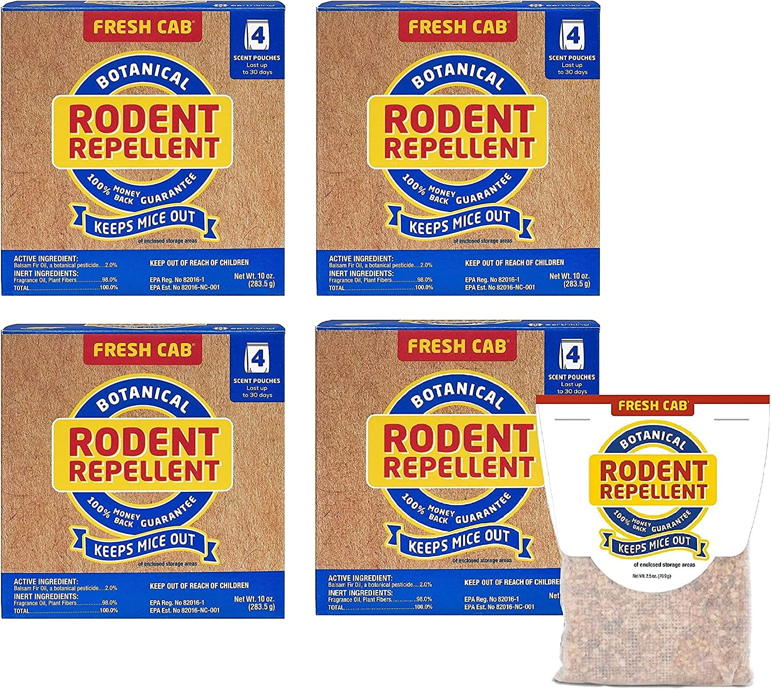 FC6 Botanical Rodent Repellent Keeps Mice and Rats Out, Federal EPA ...