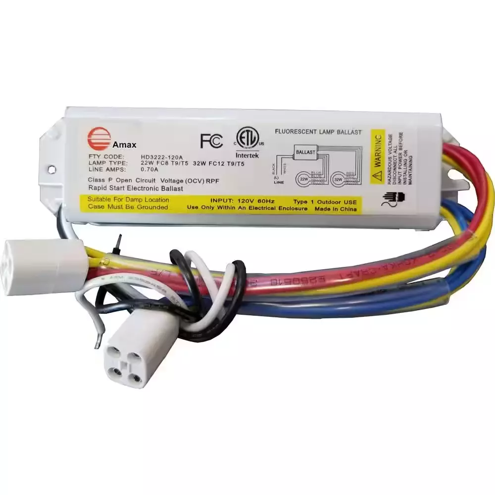 FC8T9/T5 and FC12T9/T5 120-Volt 6.63 In. Electronic Ballast 2 Lamp ...