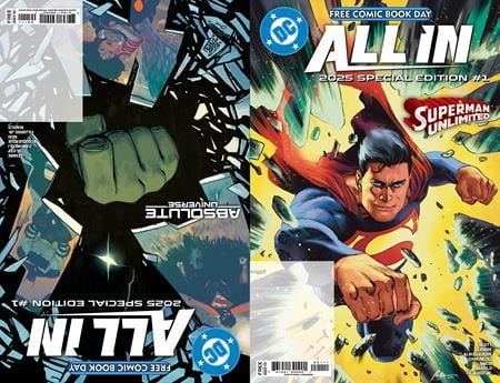 FCBD 2025 DC ALL IN ABSOLUTE UNIVERSE SPECIAL EDITION DC Comics Comic ...