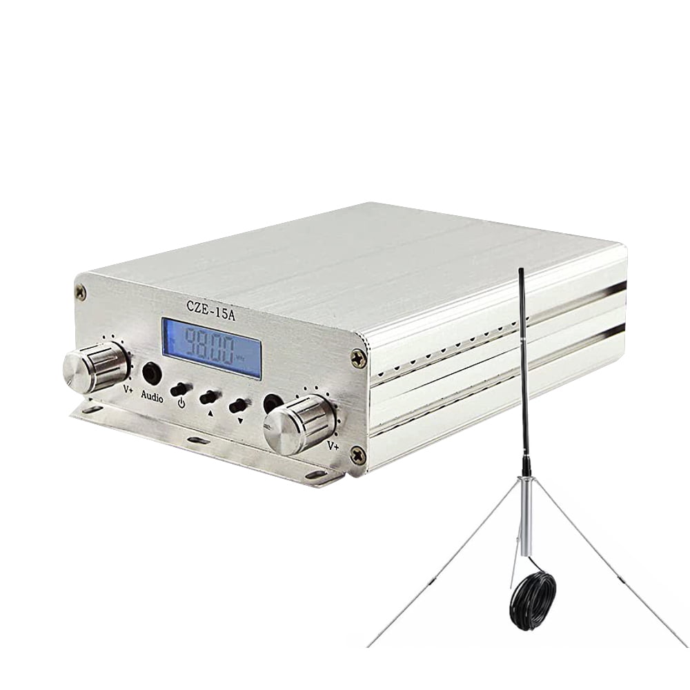FCC Certificate 15watt FM Radio Broadcast Transmitter - Walmart.com