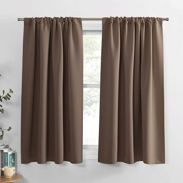 FCCAUD-Basement Window Curtains - Small Window Drapes for Cafe Bedroom ...