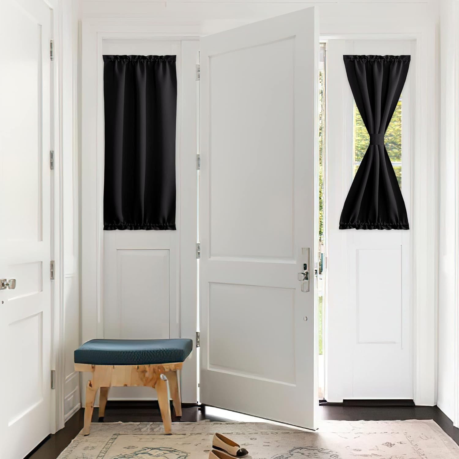 FCCAUD-Door Window Covering - Short Blackout Drapes for Sliding Glass ...