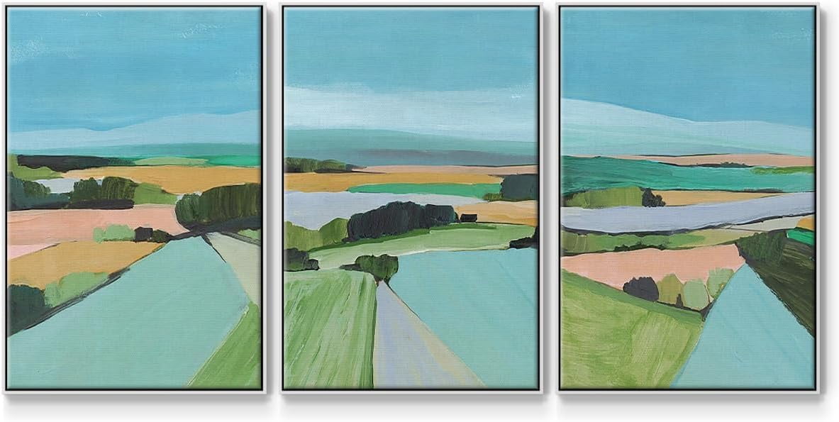 FCCUYE Animals 3 Piece Wall Art Paintings for Home Decor White Ibis ...