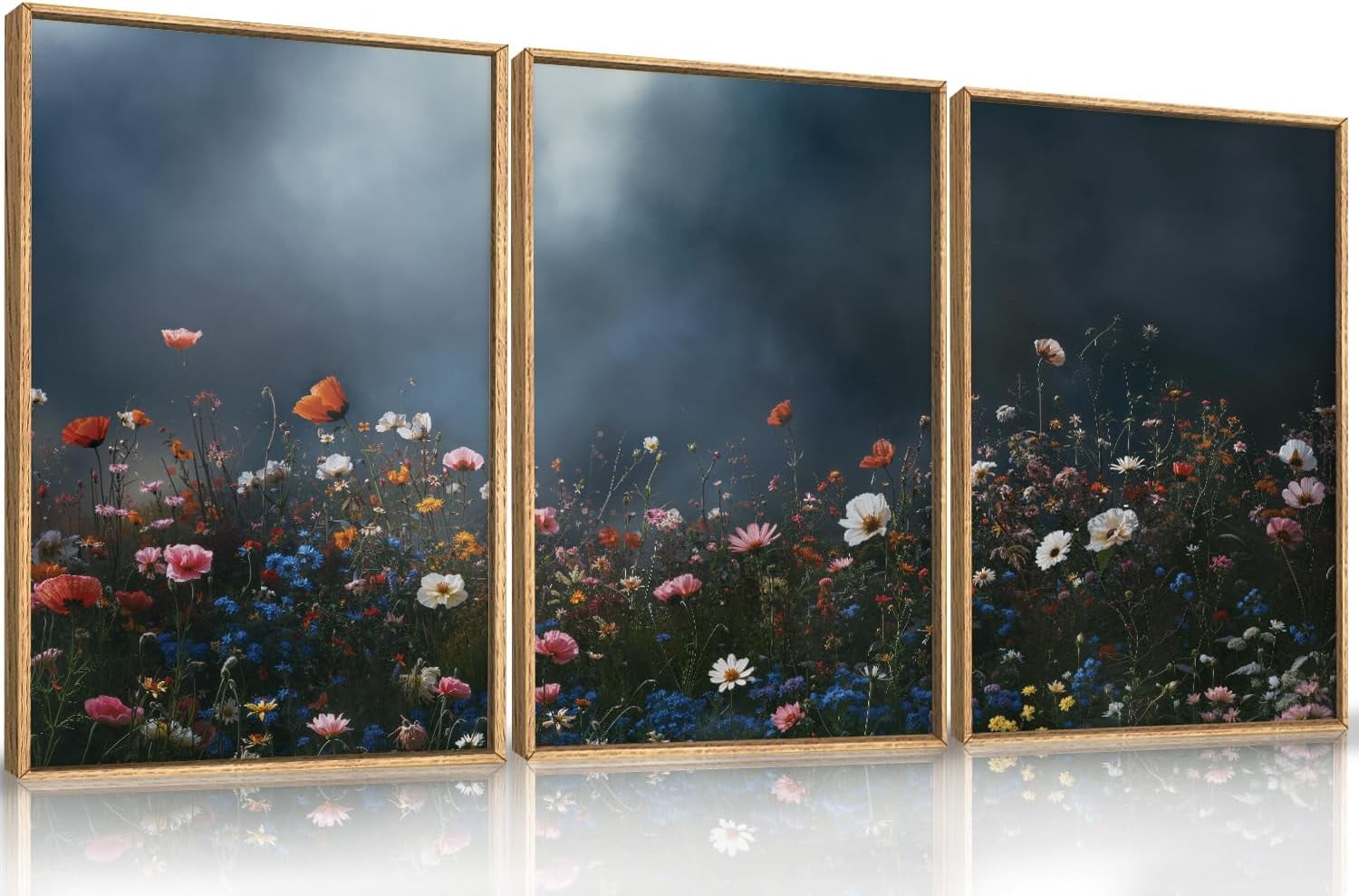 FCCUYE Large Boho Southwest Mountain d Canvas Wall Art,Abstract Desert ...