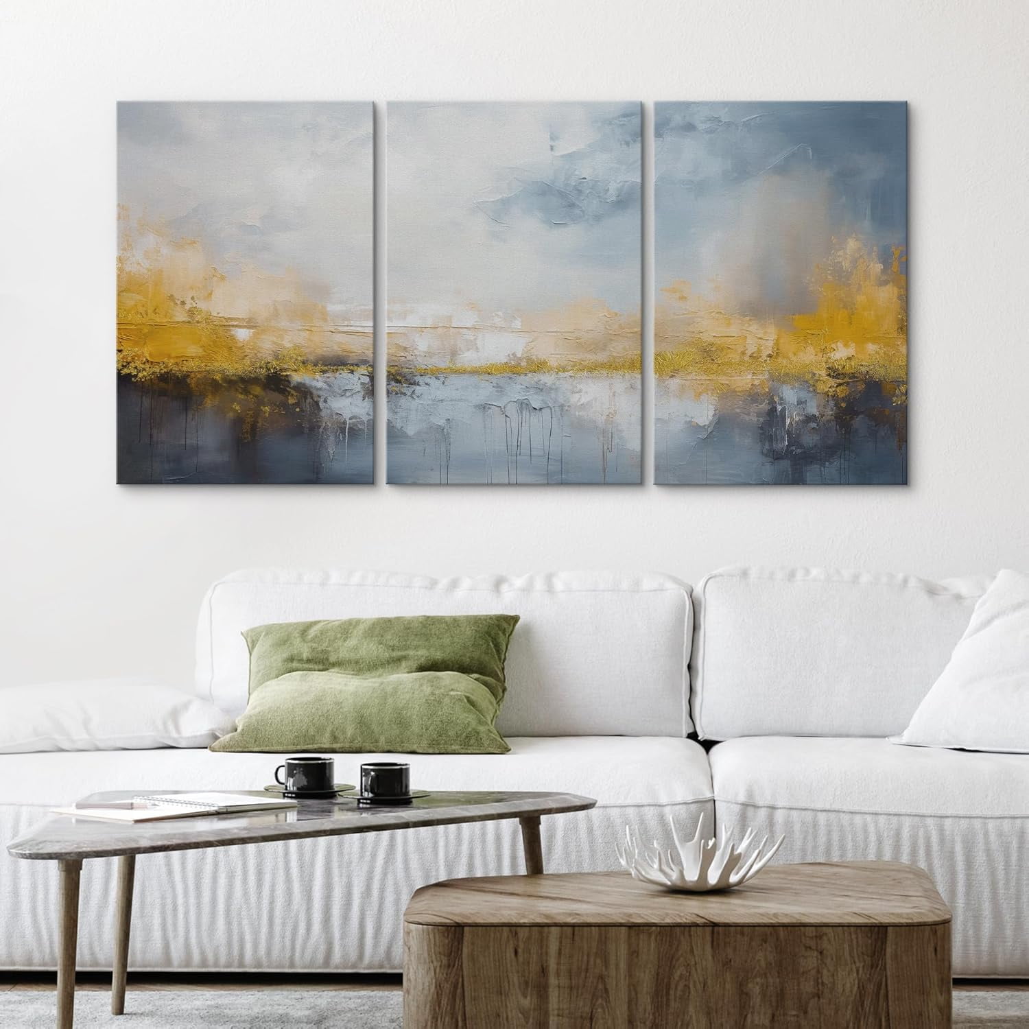 FCCUYE d Canvas Print Wall Art Bird in Cherry Blossom Tree Minimalism Nature Wilderness ...