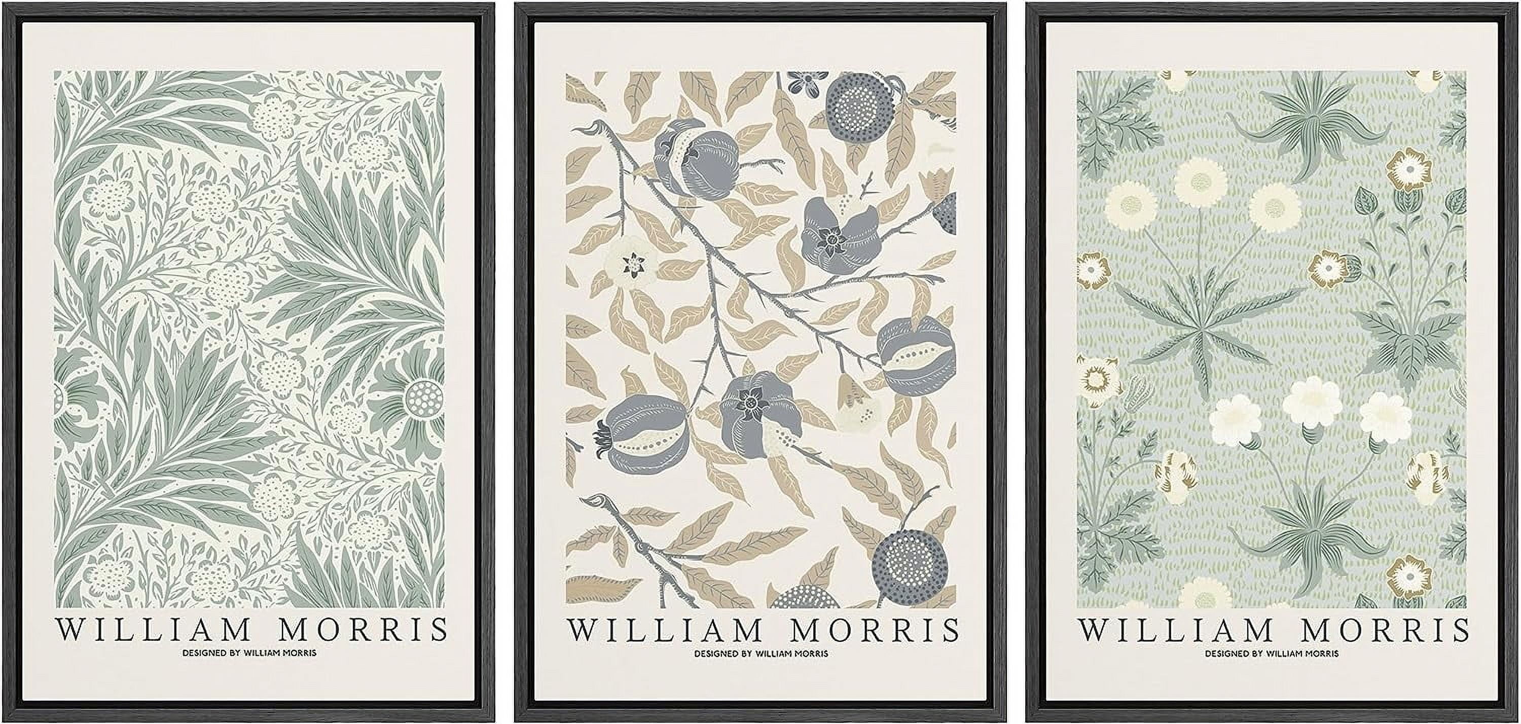 FCCUYE d Canvas Print Wall Art Set Monet-Inspired Garden Path ...