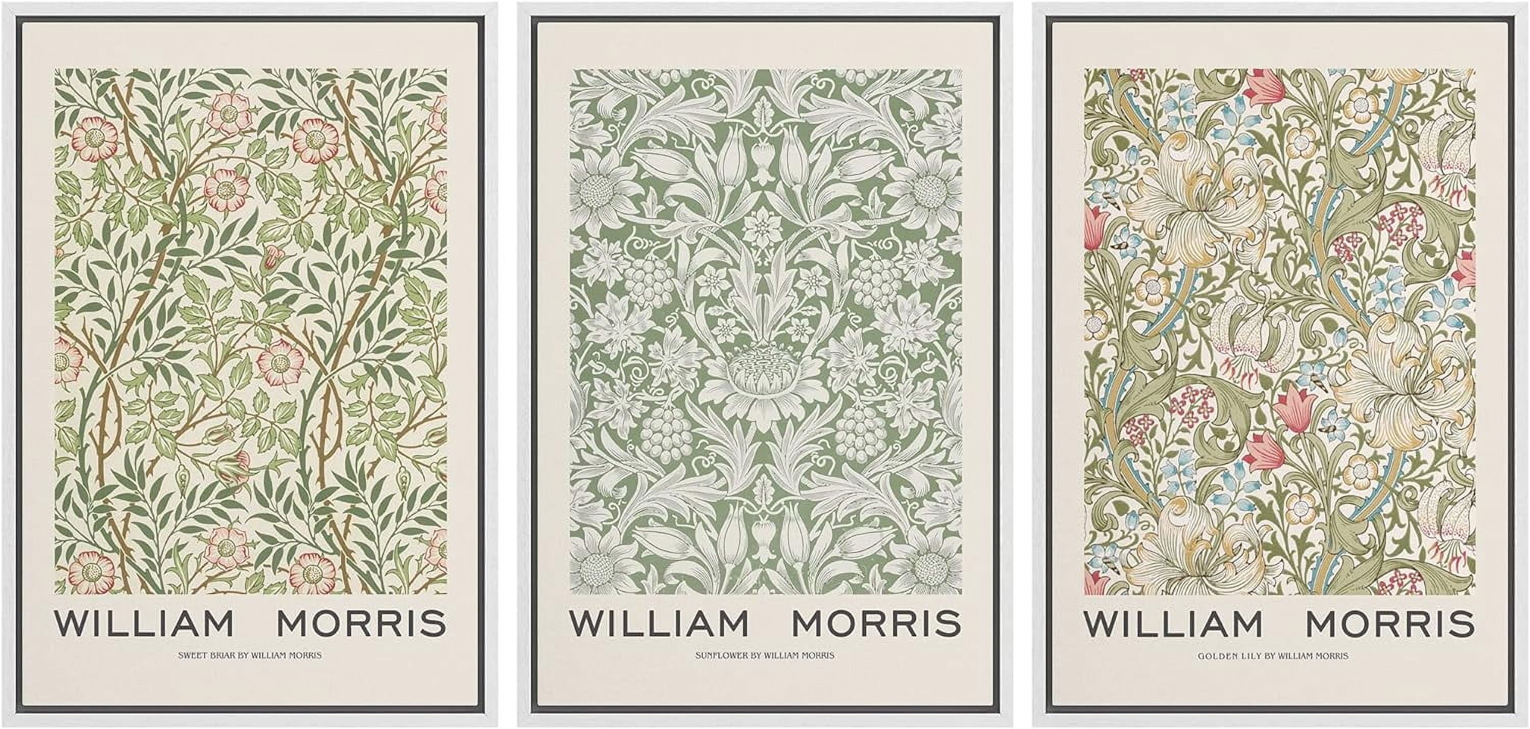 FCCUYE d Canvas Print Wall Art Set Monet-Inspired Garden Path ...