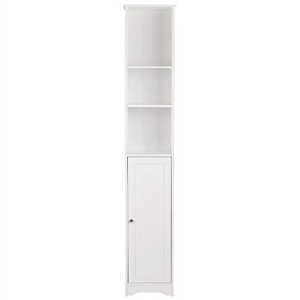 FCH 67" Tall Bathroom Storage Cabinet, Slim Bathroom Floor Cabinet ...