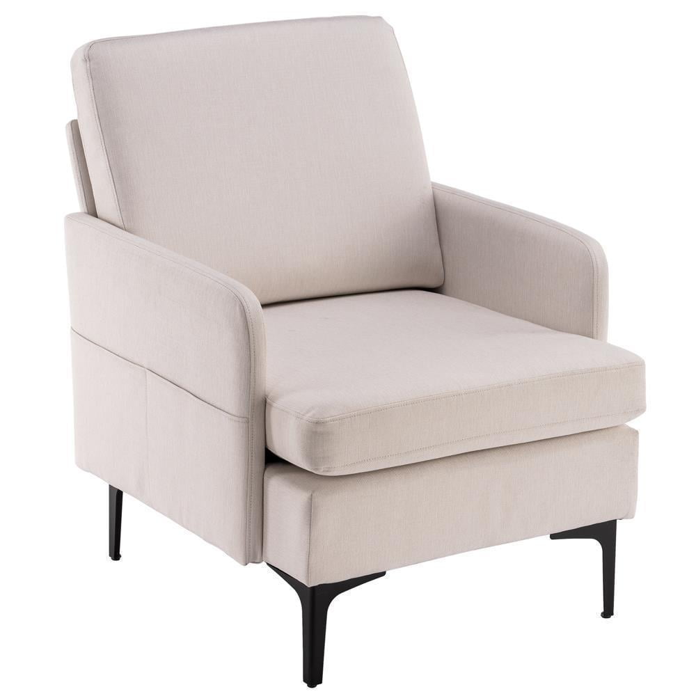 Lounge Chair, Comfy Single Sofa Accent Chair for Bedroom Living Room ...