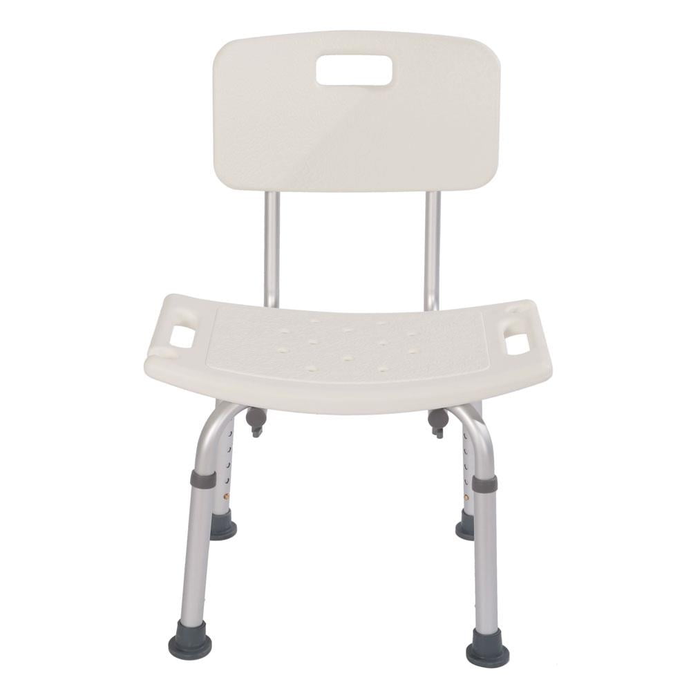 FCH Medical Shower Bench Bath Seat Chair, Adjustable 7 Height, No Tools ...