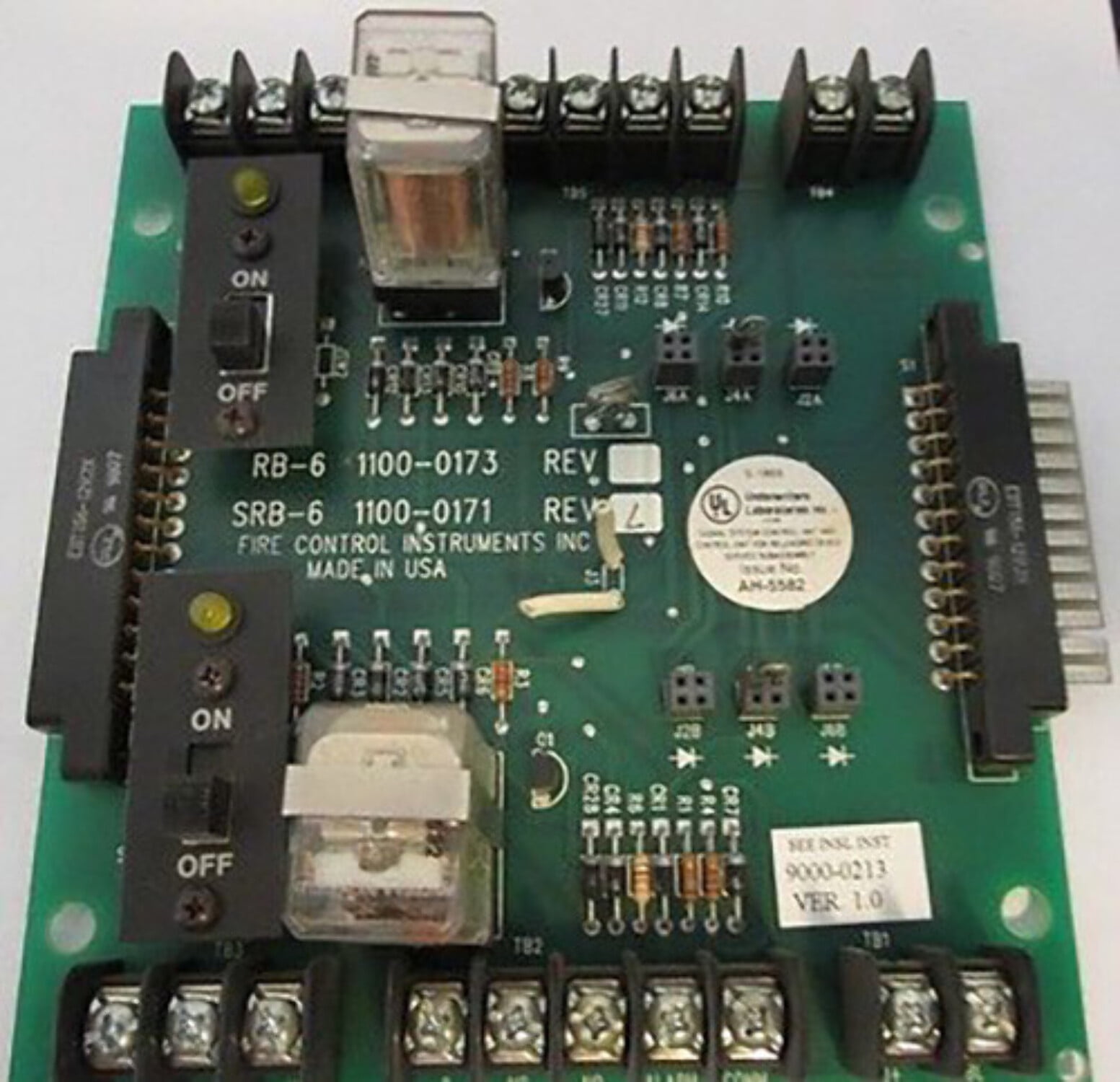 FCI SRB-6 SRB6 1100-0171 AUXILLARY RELAY MODULE CARD - Walmart.com