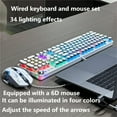 FCKJLY 104-Key Cyberpunk Mechanical Keyboard, Retro Typewriter Style ...