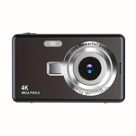FCKJLY 18MP Digital Camera, Autofocus 1080P Vlogging Camera w/16X Zoom ...
