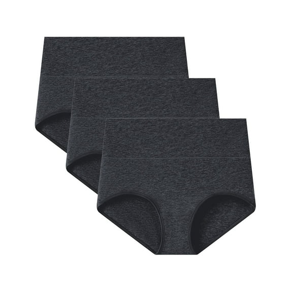 FCLoft Women's Full Coverage Cotton Briefs, High Waisted Soft 3 Pack ...