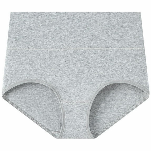 FCLoft Women's High Waist Cotton Briefs, Soft Full Coverage Ladies ...
