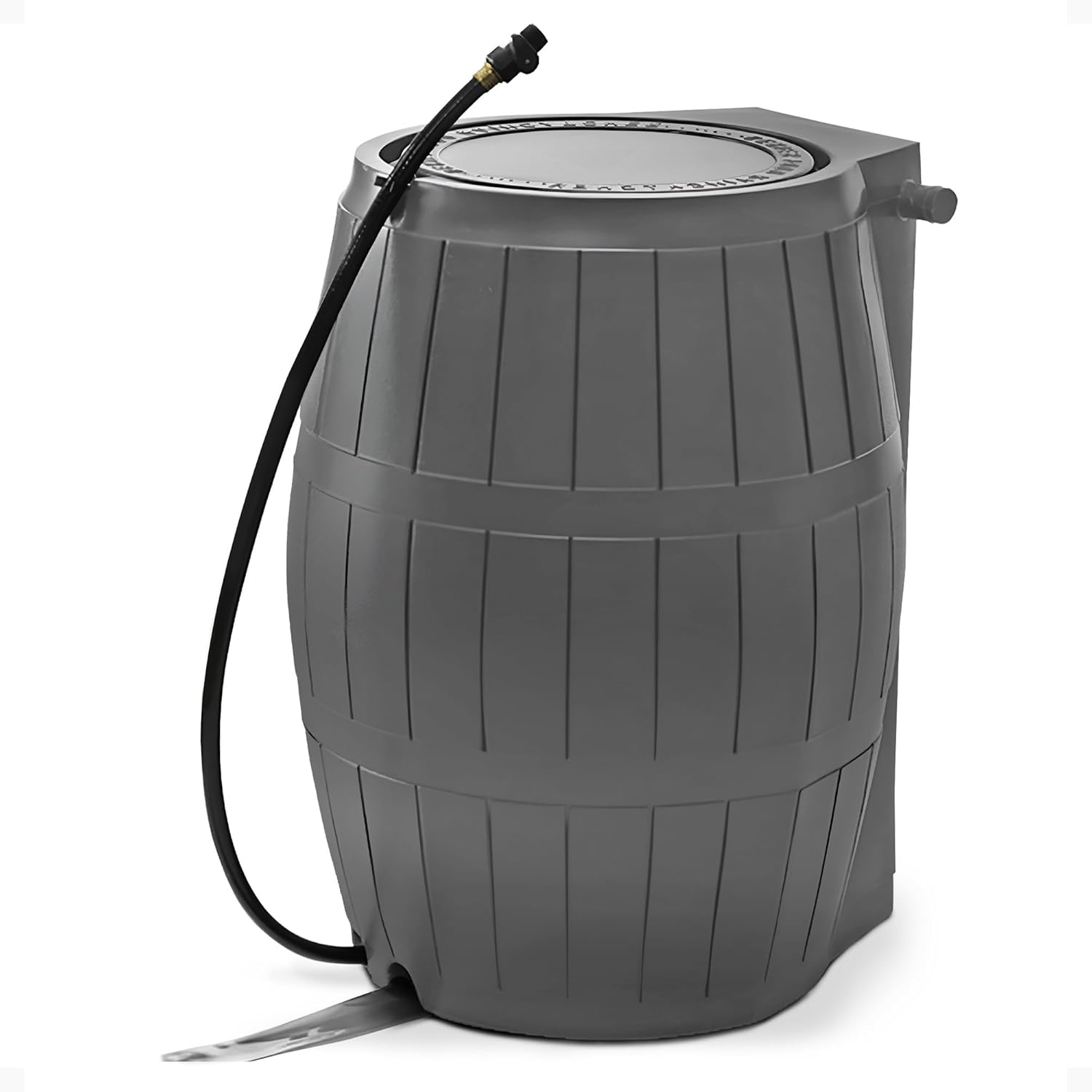 FCMP Outdoor Raincatcher 4000 Rain Barrel, Flat-Back Rainwater Catcher ...