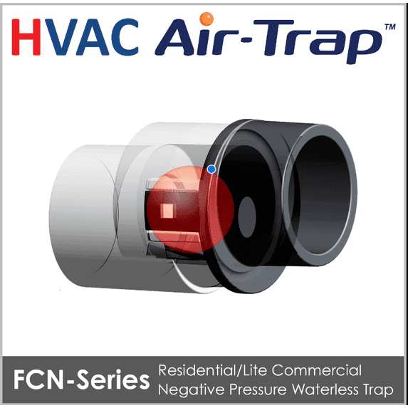 FCN-Series Air-Trap™: Compact Residential/Lite Commercial Negative ...