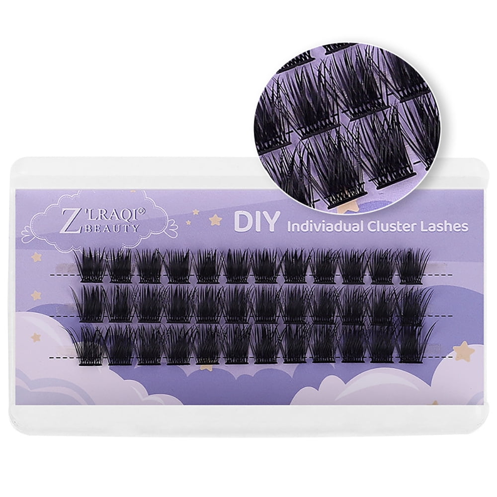 FCOGIN False Eyelashes, Eyelash Extensions, Natural Multi-Size, Feather ...