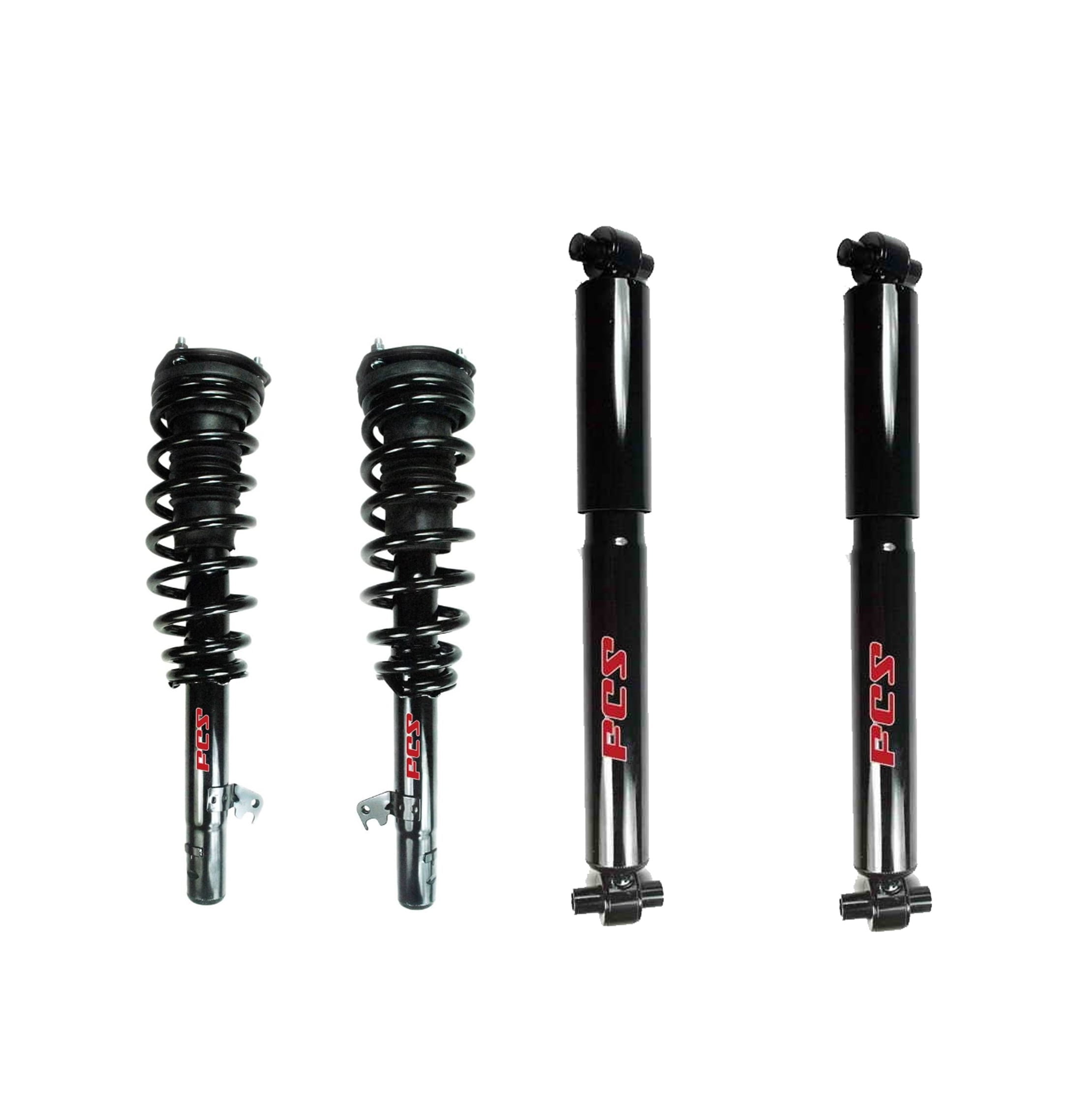 Fcs Front Struts Coil Springs And Rear Shocks Kit For Ford Fusion Mercury