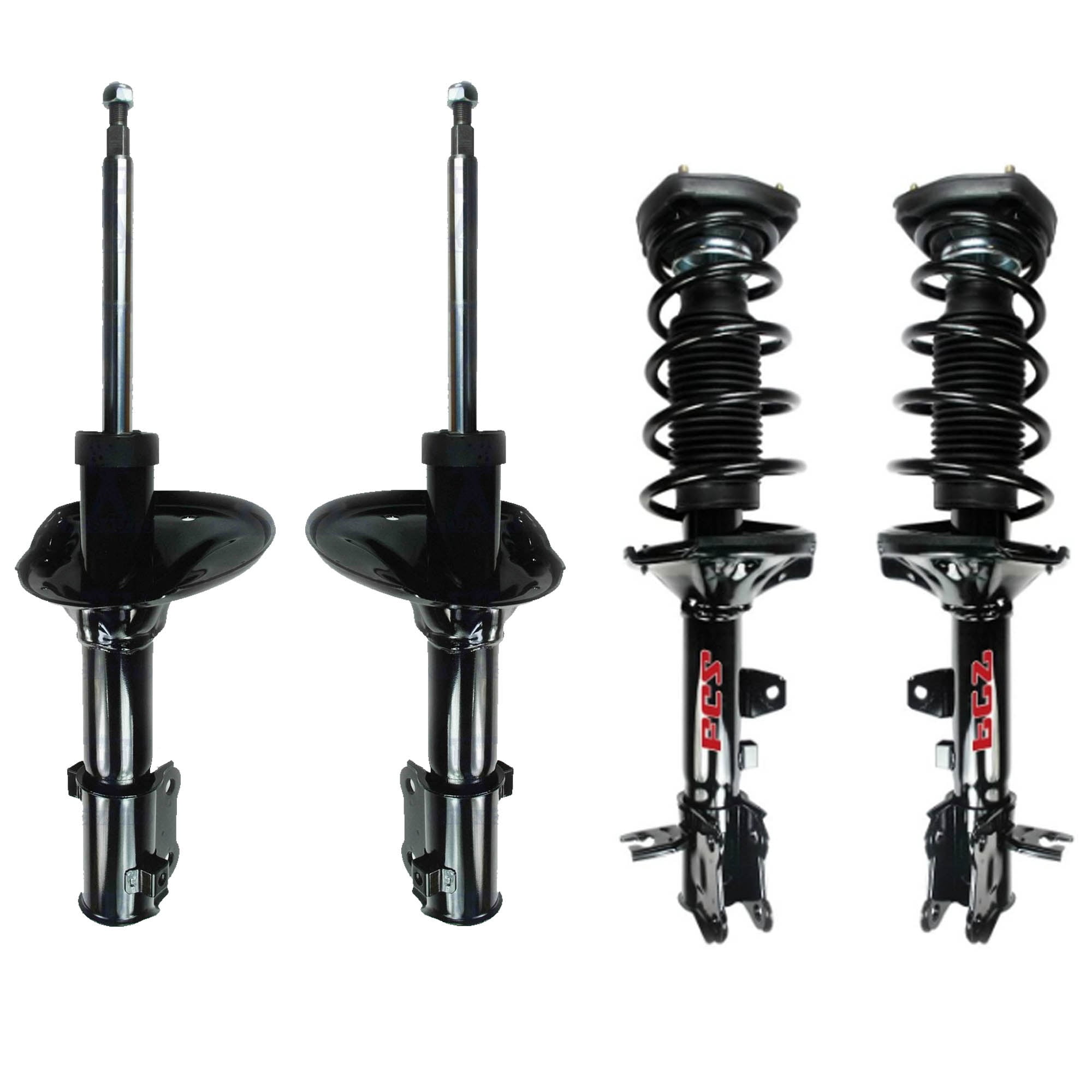 FCS Front Struts & Rear Strut and Coil Springs Kit For Hyundai Elantra ...