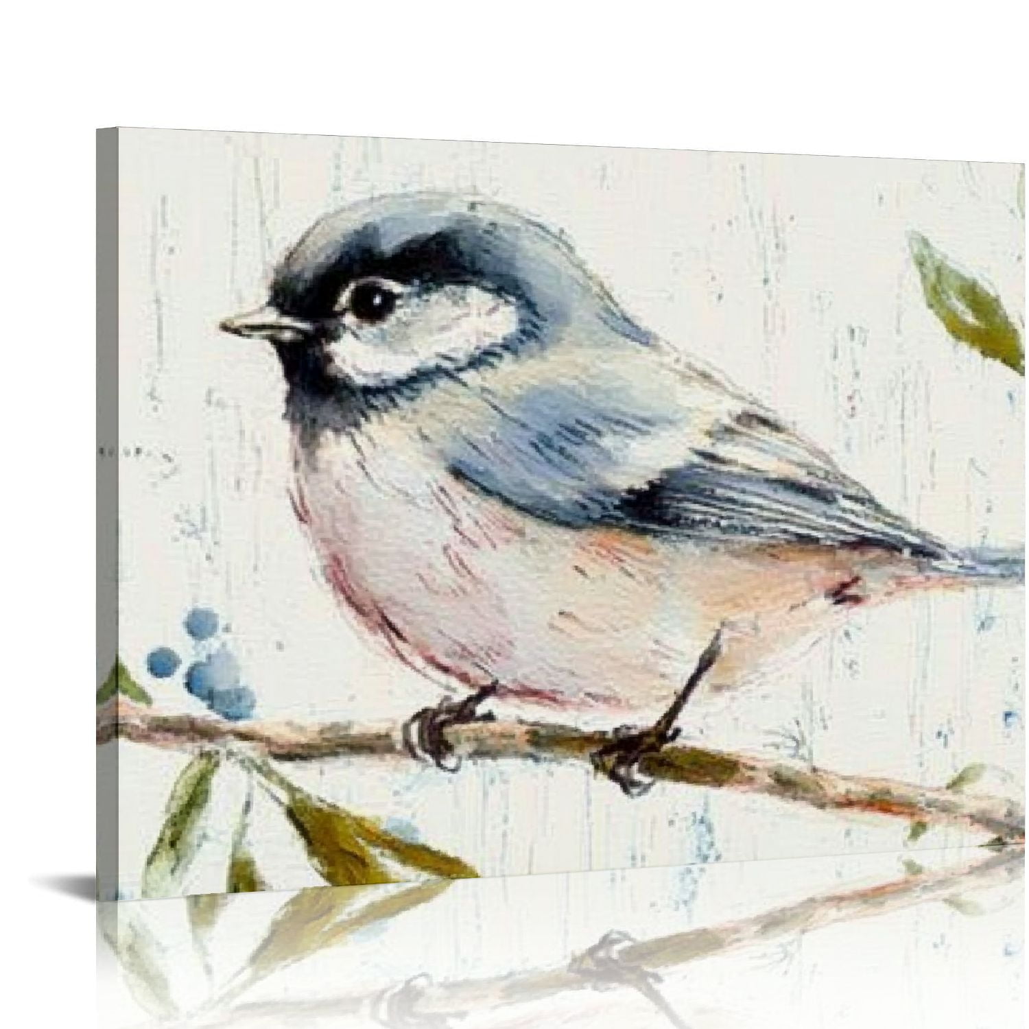 FCXZI Bird Wall Art Spring Pictures: Hummingbird Painting Chinese ...