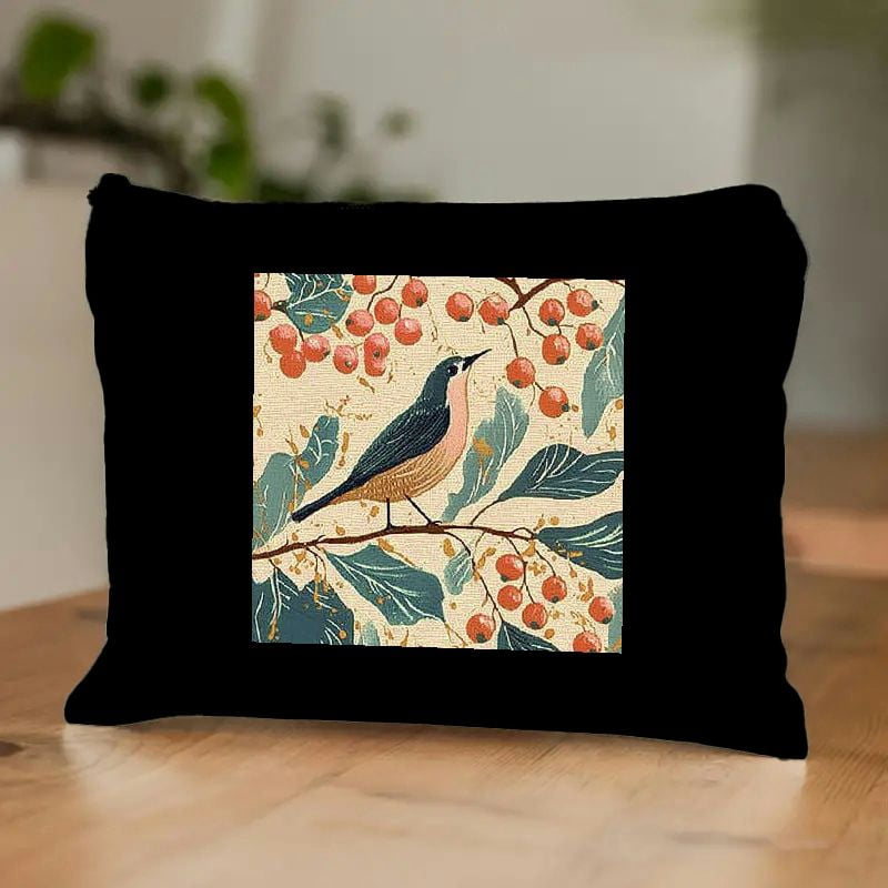 FCXZI Coquette Makeup Bag，Floral Makeup Bag,Cottagecore Cosmetic Bag ...